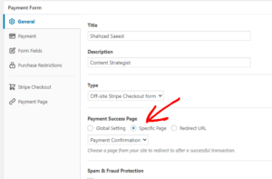 How to Customize Stripe Payment Confirmation in WordPress